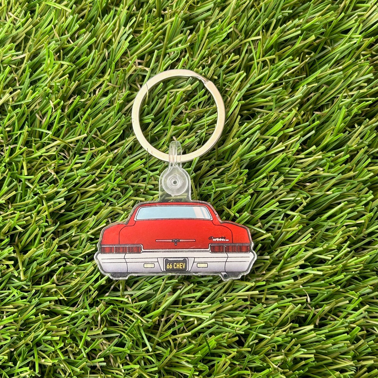 1966 Chevy Impala Acrylic Keychain | eBay