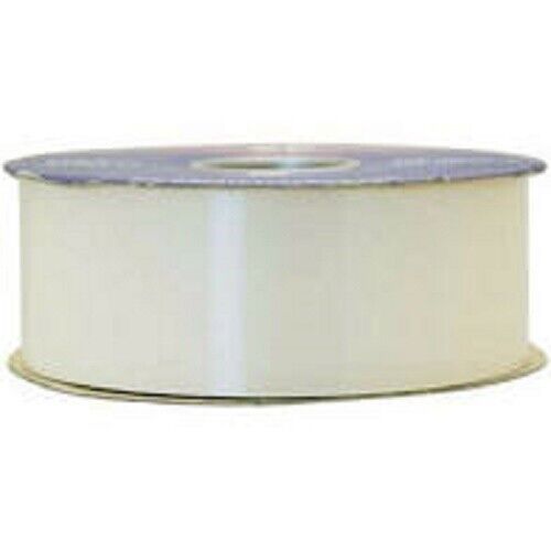 FLORIST POLY RIBBON Wedding Car Cakes funeral WREATH CRAFTS CHRISTMAS ...