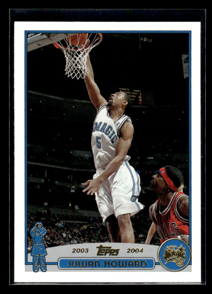 2003-04 Topps Collection #59 Juwan Howard Variation Orlando Magic | eBay