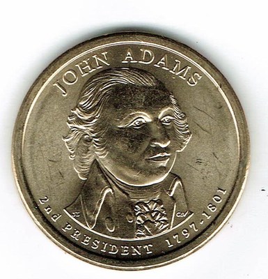 2007-P $1 Brilliant Uncirculated President John Adams Dollar Coin! | eBay