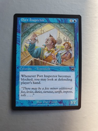 Port Inspector, MTG Mercadian Masques (1999) Common Blue Creature NM | eBay