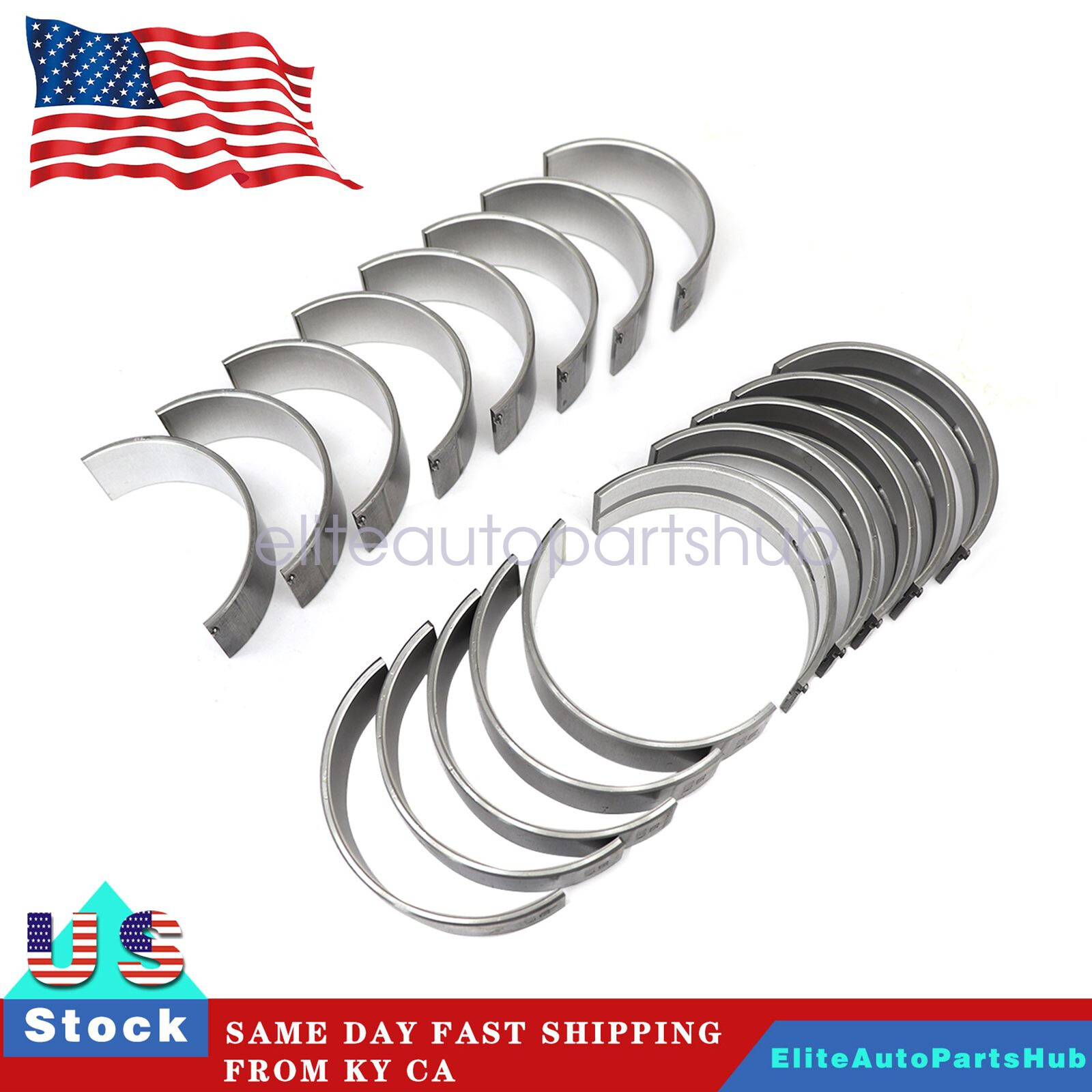 NEW Crankshaft Main & Rod Bearings For 2007-2014 Mercedes-Benz M271 ...