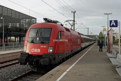 B466 35mm Slide OBB Class 1016 1016001 @ Böblingen (MG) | eBay