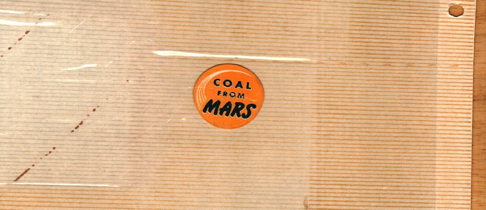 VERY NICE RARE MARS MILLERS CREEK COAL SCATTER TAG # 1078 | eBay
