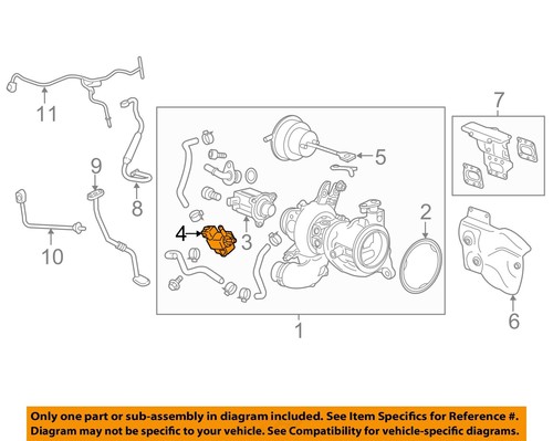 GM OEM Turbo Turbocharger-Electric Diverter Valve 55573259 | eBay