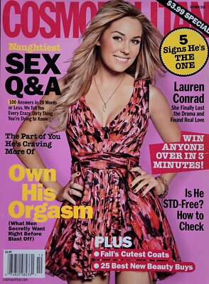 LAUREN CONRAD "THE HILLS" October 2010 COSMOPOLITAN Magazine CHELSEA HANDLER | eBay