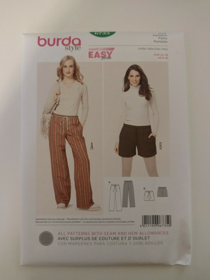 New Assorted Sewing Patterns Burda Range 6614 - 6781 | eBay UK