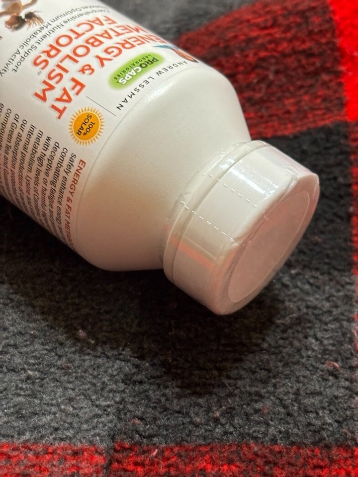 Andrew Lessman Energy & Fat Metabolism Factors 180 Capsules BB Date 07 ...