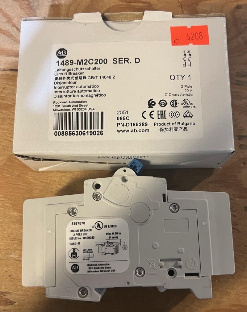 1489 M 2 C 200 Allen Bradley Breaker for sale online | eBay