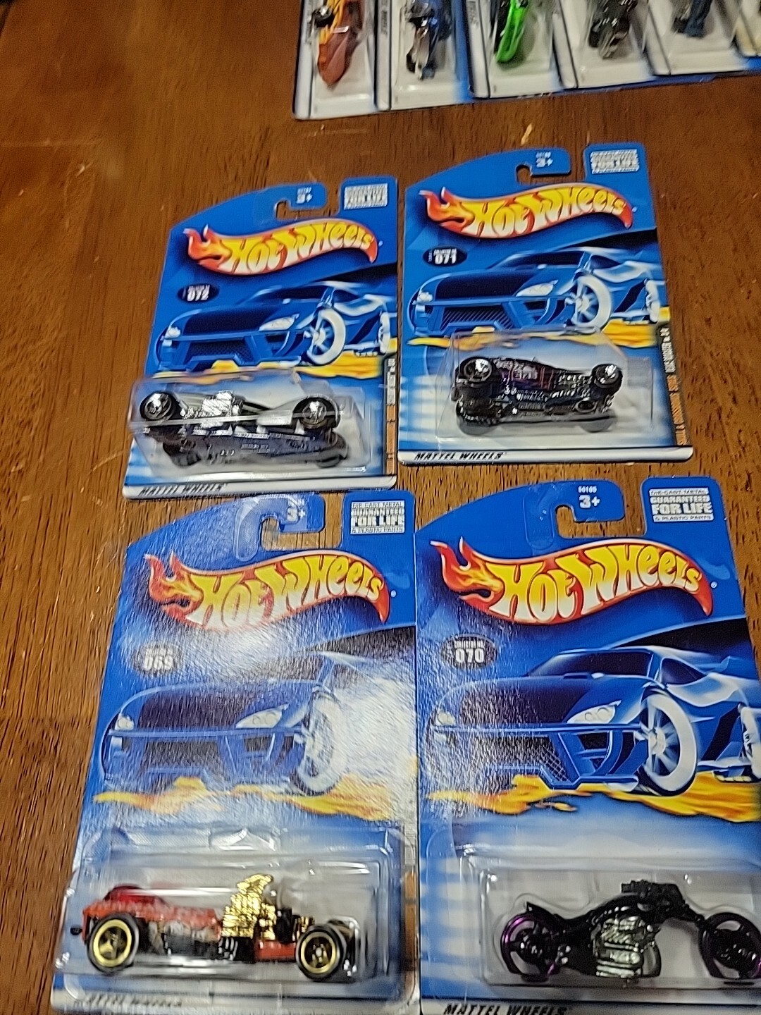 Mattel Hot Wheels Skull & Crossbones Series 2000 COMPLETE SET 1-4 # 69 ...
