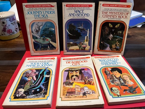 EARLY Choose Your Own Adventure Books Lot of 6 Original Editions CYOA ...