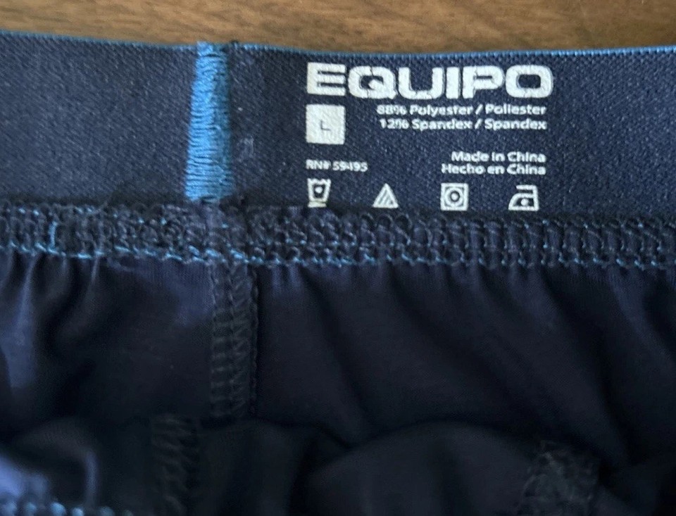 Vtg Equipo Brazilian TRUNK Brief Underwear Microfiber Stretch men L ...