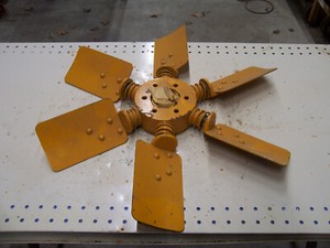 HUBER REVERSIBLE FAN CO. D2S 70666515 LARGE EQUIPMENT CAT, JOHN DEERE ...