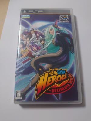 Neo Geo Heroes Ultimate Shooting PSP 2010 Game Software Action SNK Used ...