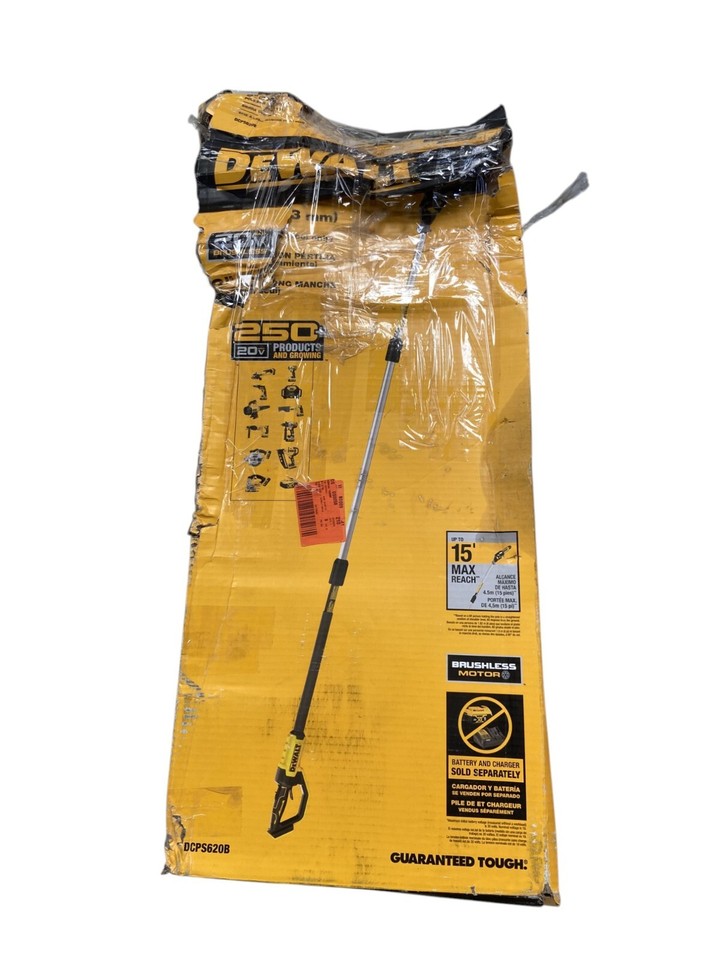 DEWALT DCPS620B 20V MAX XR Brushless Li-Ion Cordless Pole Saw (Tool ...
