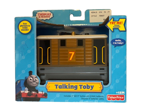Thomas & Friends TrackMaster Toby, Toy Train, Collectible, New in Box ...