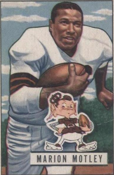 1951 Bowman - Marion Motley #109 for sale online | eBay Australia