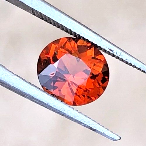1.70 ct Outstanding color Natural Orange Hessonite Garnet Loose ...