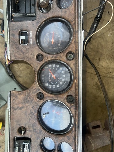 1970 1971 1972 Chevy Monte Carlo instrument panel and lower dash | eBay