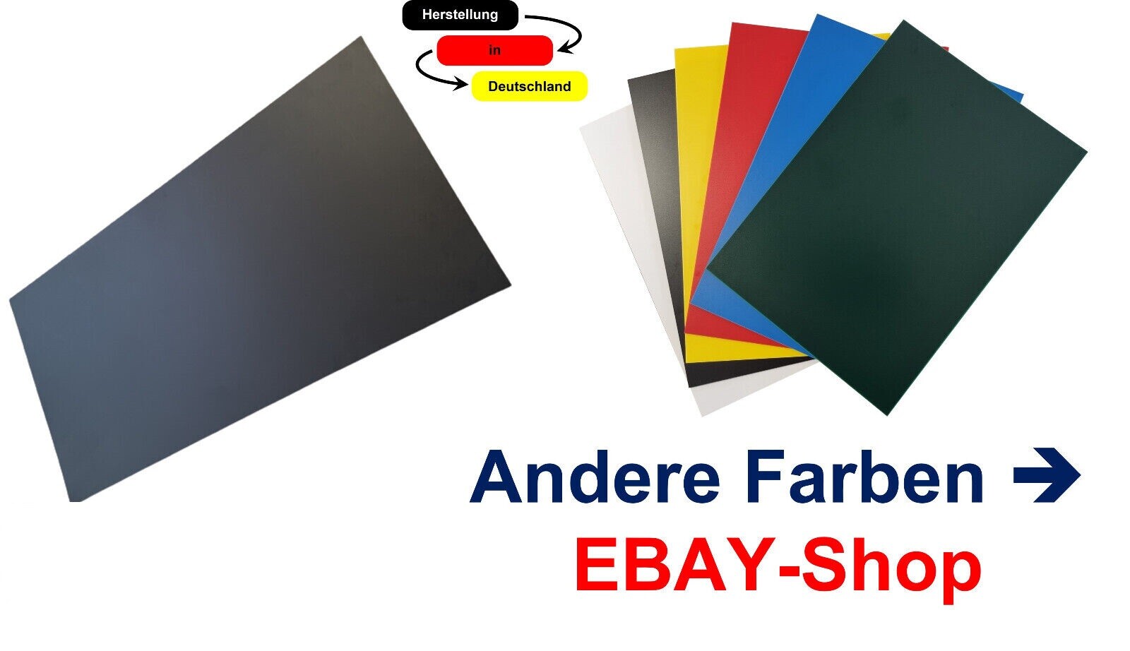 Kunststoffplatte Polystyrol 0,5mm - 3mm WEISS Modellbau Basteln DIN A5 ...