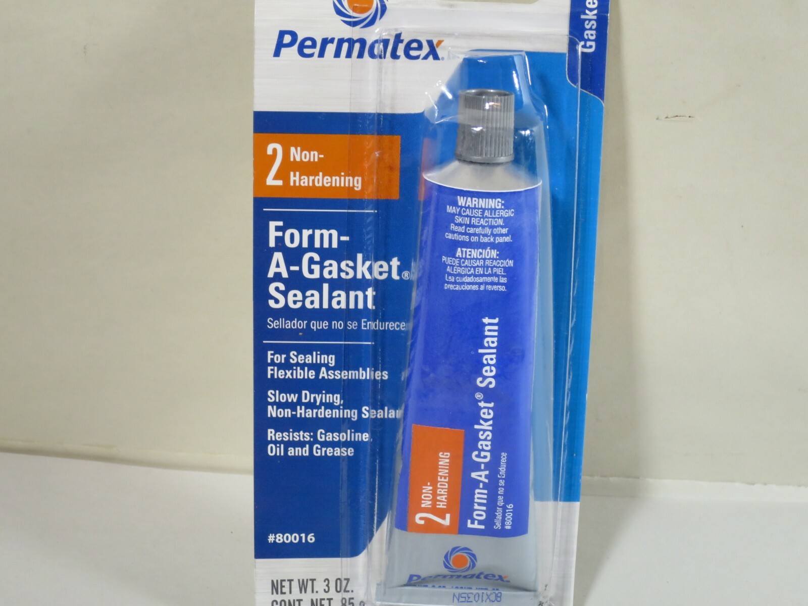 Permatex 80016 Form-A-Gasket® Non-Hardening No. 2 Sealant Sellador ...