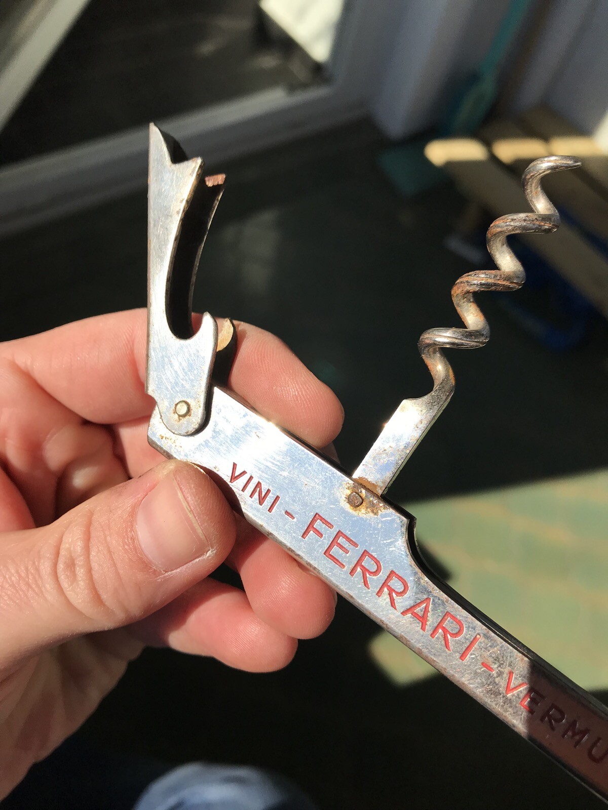 Ferrari Bottle Opener Wine Vini Vermut Bar Restaurant Oldtimer Cars ...