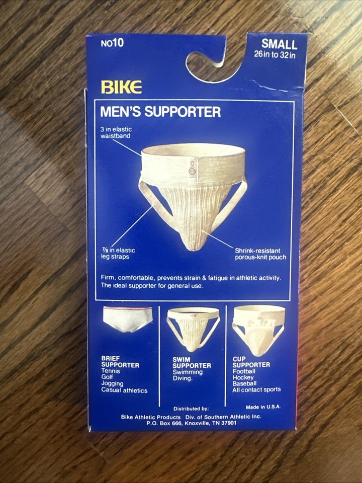 Bike No 10 Vintage Classic Wheel Logo Men Jockstrap Athletic Supporter ...