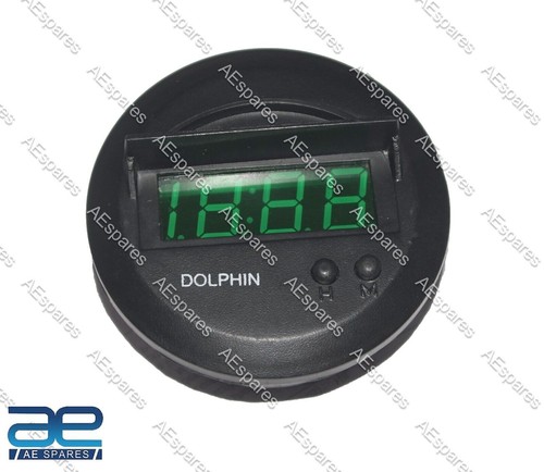 For Suzuki SJ410 SJ413 Samurai Sierra Round Dashboard Digital Clock ...