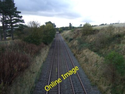 Photo 6x4 East Coast Main Line near Lunan Braehead of Lunan Heading ...