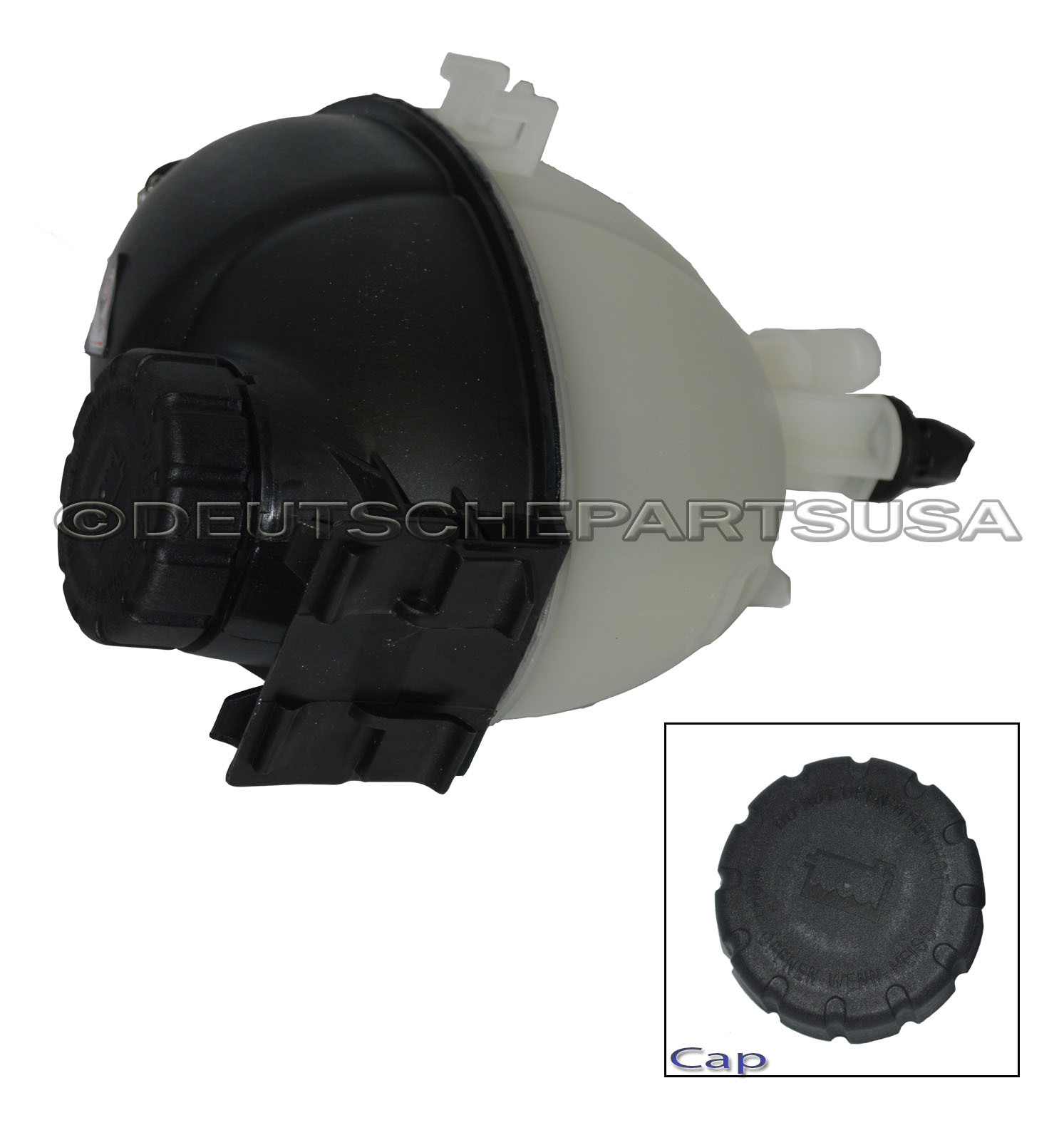 Mercedes 2045000549 Coolant Reservoir Overflow Expansion Tank + Cap ...