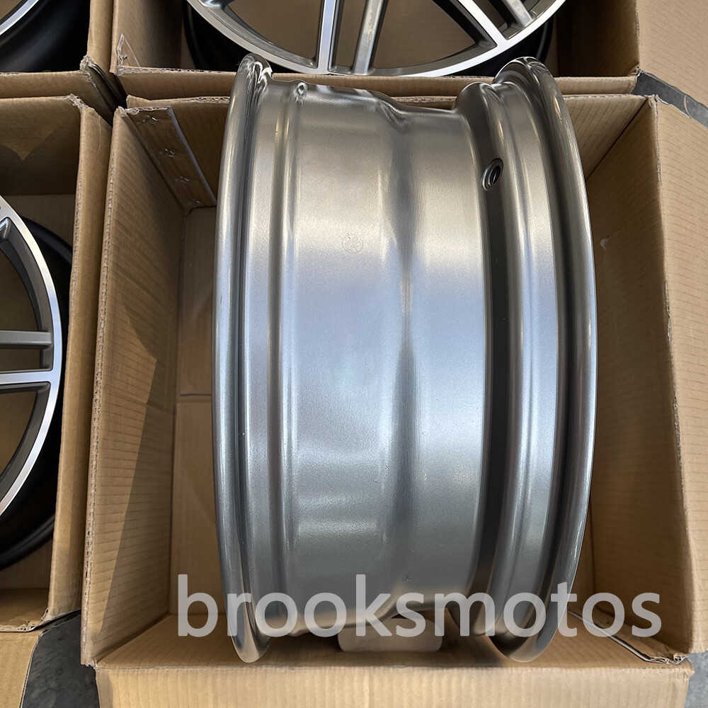 17" B STYLE MACHINED FACE WHEELS RIMS FITS FOR SMART FORTWO 3X112 SET ...