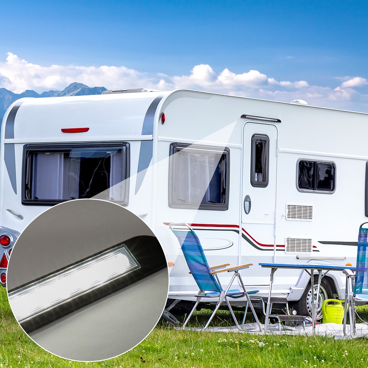 Camper Awning Lights For Golf Vango Galli Air Pro Driveaway Airbeam