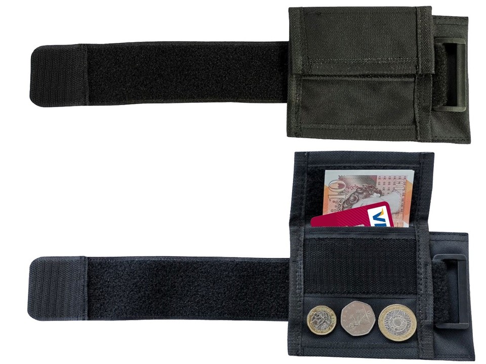 Concealed Hidden Ankle Leg Wallet Running Sports Travel Clutch Pouch ...