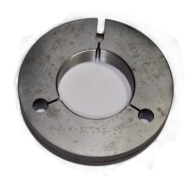 1-7/8 x 32 UNS-2A ~ Thread Ring Gage ~ Not/Go ONLY ~ 1.875 ~ Regal ...