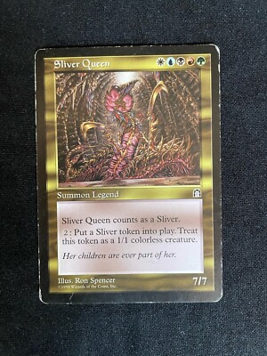 MTG Sliver Queen Magic The Gathering Card Stronghold Rare | eBay