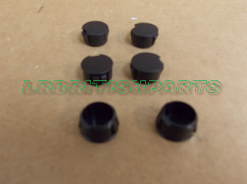 GENUINE LAND ROVER ROOF RAIL CAP LR3 LR4 SET OF 6 CAPS NEW DBD500020PVJ ...