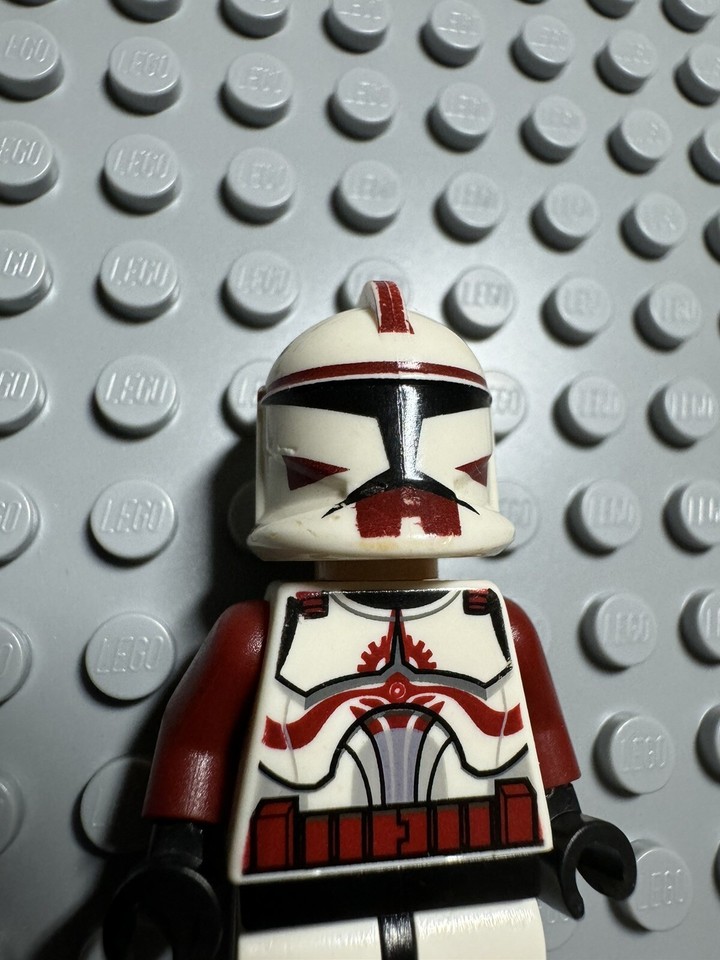 Lego Star Wars Commander Fox (Phase 1) Minifigure 7681 (Damaged) | eBay