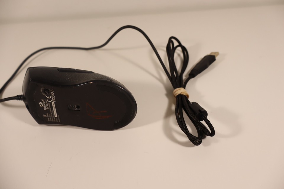 Red Dragon Ambient Glowing Gaming Mouse 10,000 DPI (Cobra M711) Tested ...