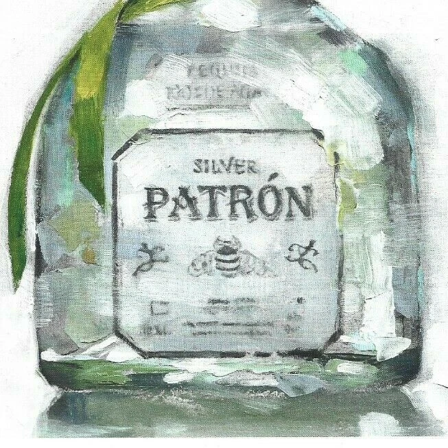 Patron Bottle Drawing