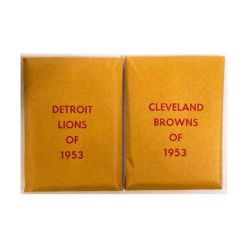 APBA APBA Football Card Sets Football (Super Bowl Set 1953) Bag EX | eBay