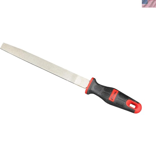 Professional 8-Inch Diamond Flat File with Ergonomic Grip for Smooth ...