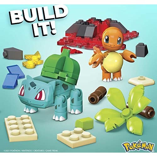 MEGA Blocks Pokemon Kanto Region Team 6+ HFG05 Pikachu, etc. Anime ...