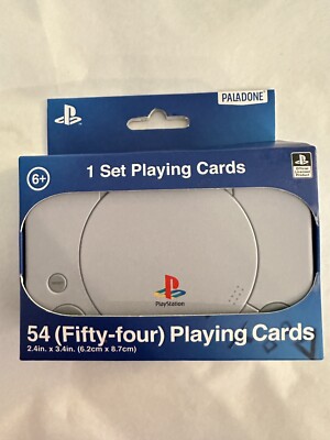 Sony PlayStation PS1 Playing Cards in Collectible Tin New Sealed | eBay