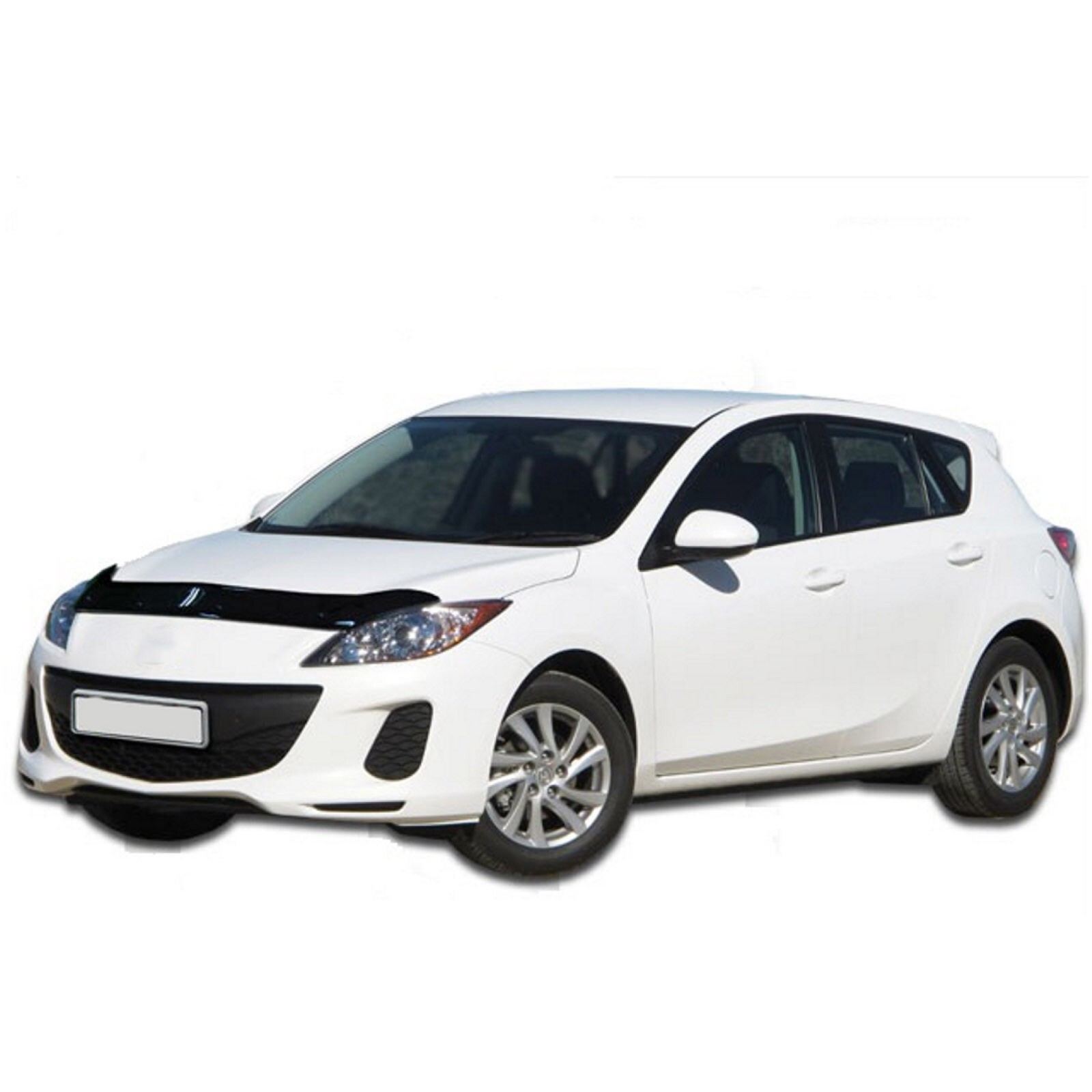 2009-2013 Mazda 3 HTB Scoutt Bug Deflector Bonnet guard Hood Protector ...