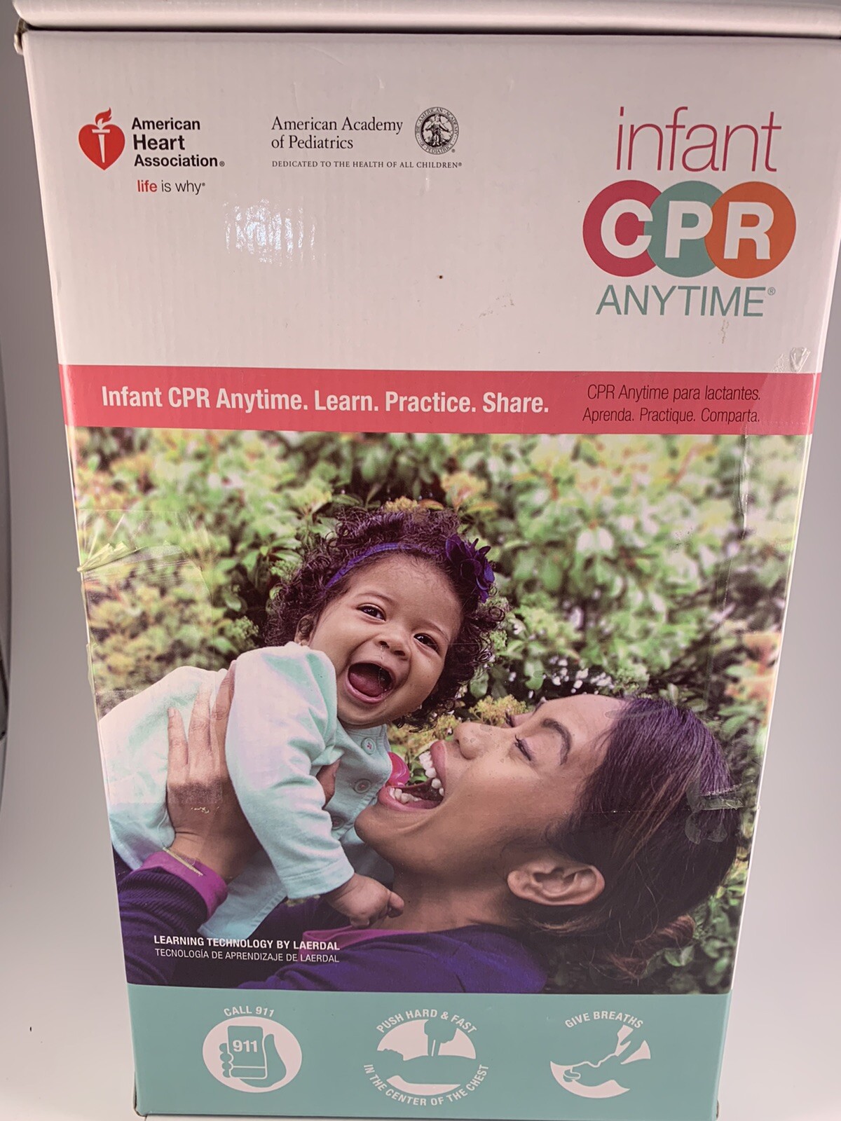 Infant CPR Anytime Kit (English and Spanish) by American Heart ...
