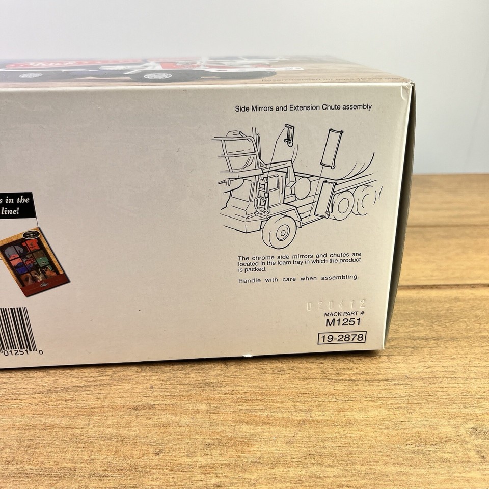 First Gear Mack 1:34 Scale Front Discharge Mixer No.500 Model 19-2878 ...