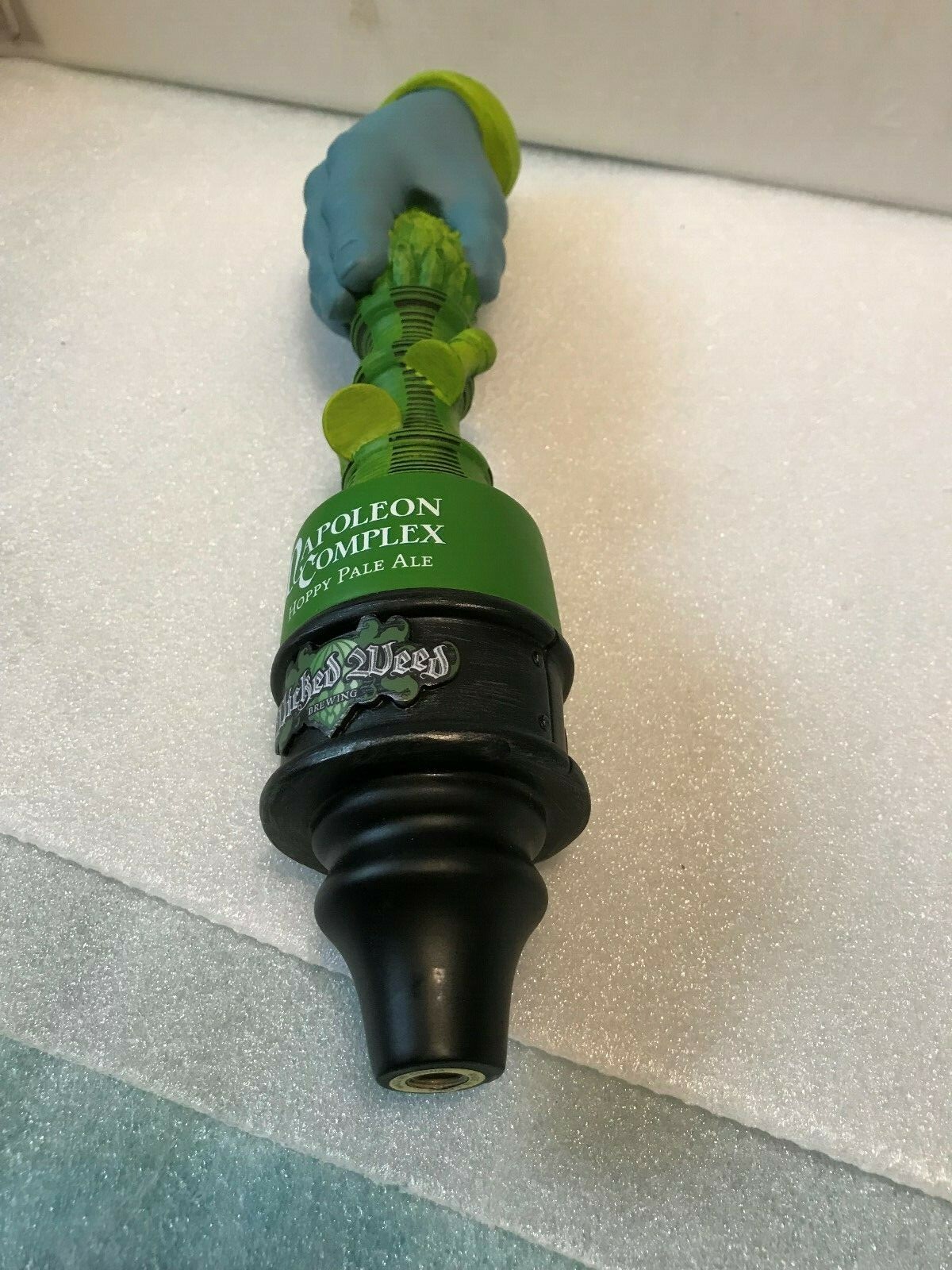 WICKED WEED NAPOLEON COMPLEX HOPPY PALE ALE draft beer tap handle NORTH ...