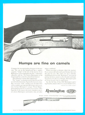 1962 Remington shotgun rifle gun magazine print advertisement weapon ...