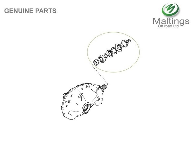 Range Rover Land Rover Pinion Repair Kit Genuine LR067897 for sale ...