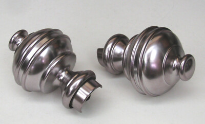 Graber Decorative Traverse Curtain Rod "Windsor" Push In Finials ...